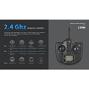 Ssccgym XK A160 RTF Large 25.6-Inch Brushless RC Plane 2.4GHZ 6-AXIS Gyro Remote Control Airplane J3 5CH EPP Foam World War II Aircraft Model Smart-Fly with Double-Batteries