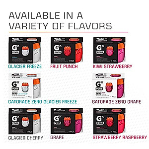 Gatorade unisex adult Gatorade GX Pods, Kiwi Strawberry (24ct), 6 x 4pack 24 Pods US