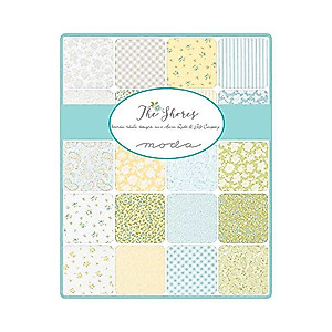 Moda Fabrics The Shores Jelly Roll by Brenda Riddle Designs 18740JR