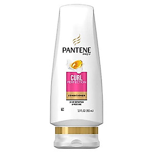Pantene Pro-V Curly Hair Curl Perfection Moisturizing Conditioner, 12 Fl Oz (Pack of 2)