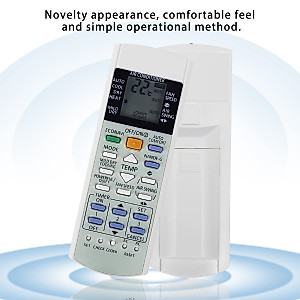 HONONJO Remote Control for Panasonic Air Conditioner Air Conditioning A75C3208 A75C3706 A75C3708 KTSX5J A75C3167 A75C3607 A75c3300 A75C3871 A75C3772