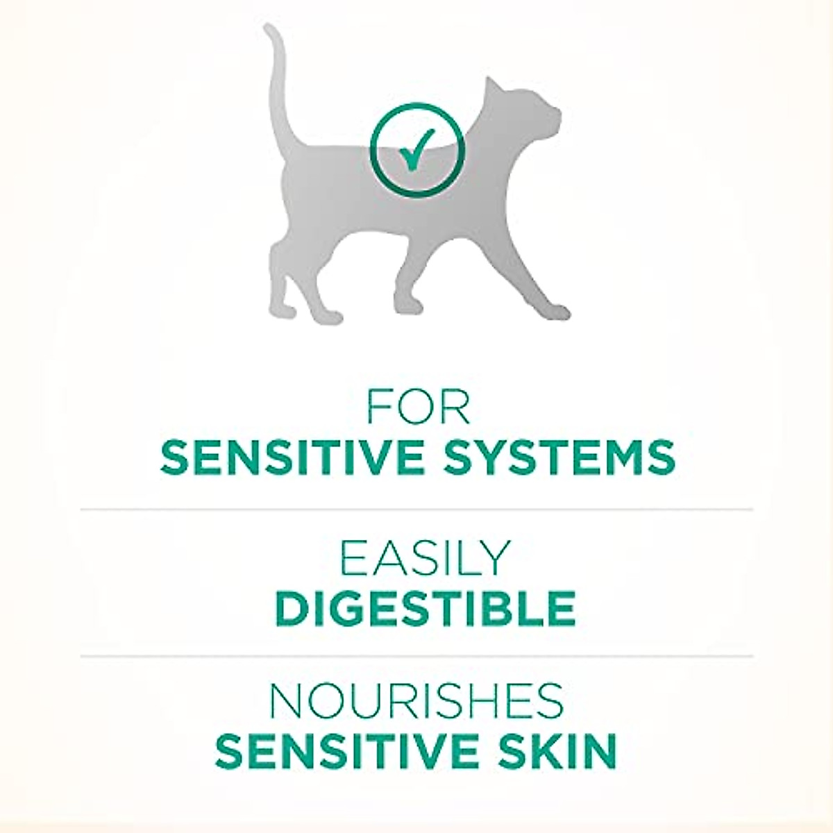 Purina ONE Sensitive Stomach, Sensitive Skin, Natural Dry Cat Food, +Plus Sensitive Skin and Stomach Formula - 3.5 lb. Bag