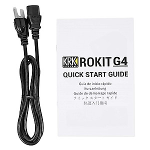 KRK RP8 Rokit 8 G4 Professional Bi-Amp 8" Powered Studio Monitor, Black (RP8G4)