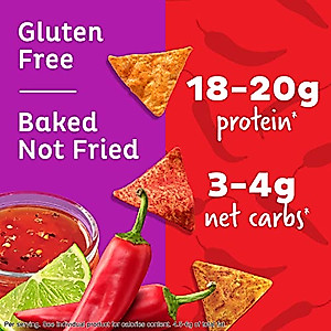 Quest Nutrition Tortilla Style Protein Chips Variety Pack, Chili Lime, Hot & Spicy, & Spicy Sweet Chili, 12 Count (3 Each Flavor)