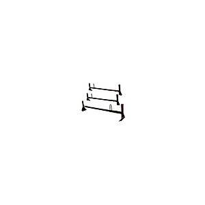 Weather Guard 2163 Steel Full-Size All-Purpose Van Rack, 3 Cross Member