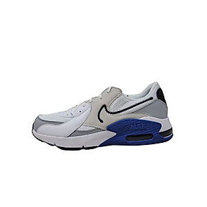 Nike Men's Air Max Excee Shoes, White/Dark Royal Blue/Lemon Ve, 10.5