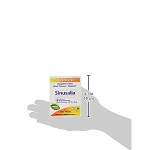 Boiron Sinusalia, 60 Tablets, Homeophathic Medicine for Sinus Relief