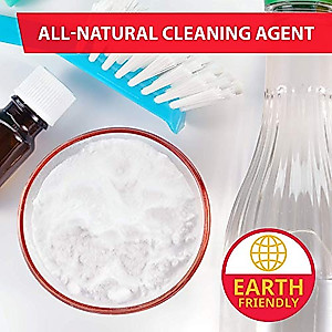 Roots Circle Baking Soda | Bulk Pack 1 [35.2oz] Airtight Container | Gluten-Free All-Purpose Sodium Bicarbonate for Cooking & Baking|All-Natural Cleaning Agent & Deodorizer for Fridge, Carpet, Laundry