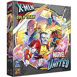 CMON Marvel United X-Men Gold Team Expansion | Tabletop Miniatures Game | Strategy Game | Cooperative Game for Adults and Kids | Ages 14+ | 1-7 Players | Average Playtime 40 Minutes | Made by CMON