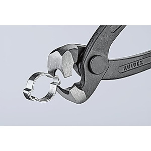 KNIPEX - 10 99 i220 Tools - Ear Clamp Pliers, Front and Side Jaws (1099i220)