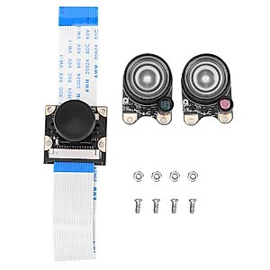 Oumefar HBV?1509B?160 Light 5 Million Pixels 160 Degrees Wide Angle Camera with Light for 4 Generation 3B Camcorder Mini Camara Wide Angle Webcam