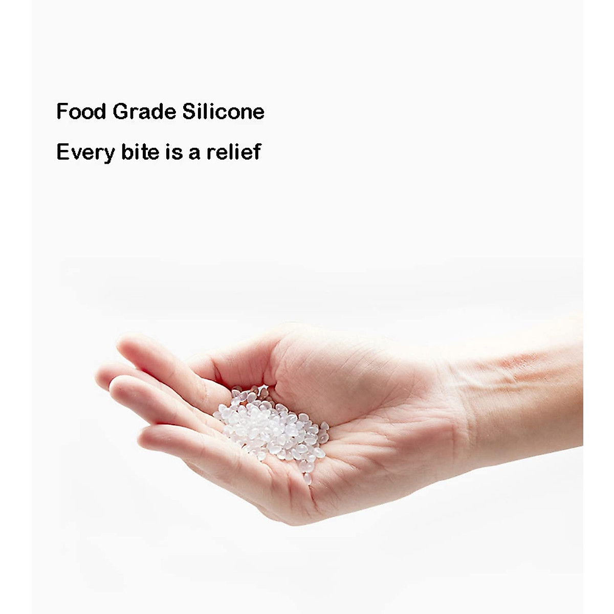 Baby Silicone Training Equipment Toddler Spoon Baby Led Weaning Stage 1 (2 Pieces) Spoons for Stage 1 for 6mos+ Anti Choke Barrier BPA Free (Sakura Pink)