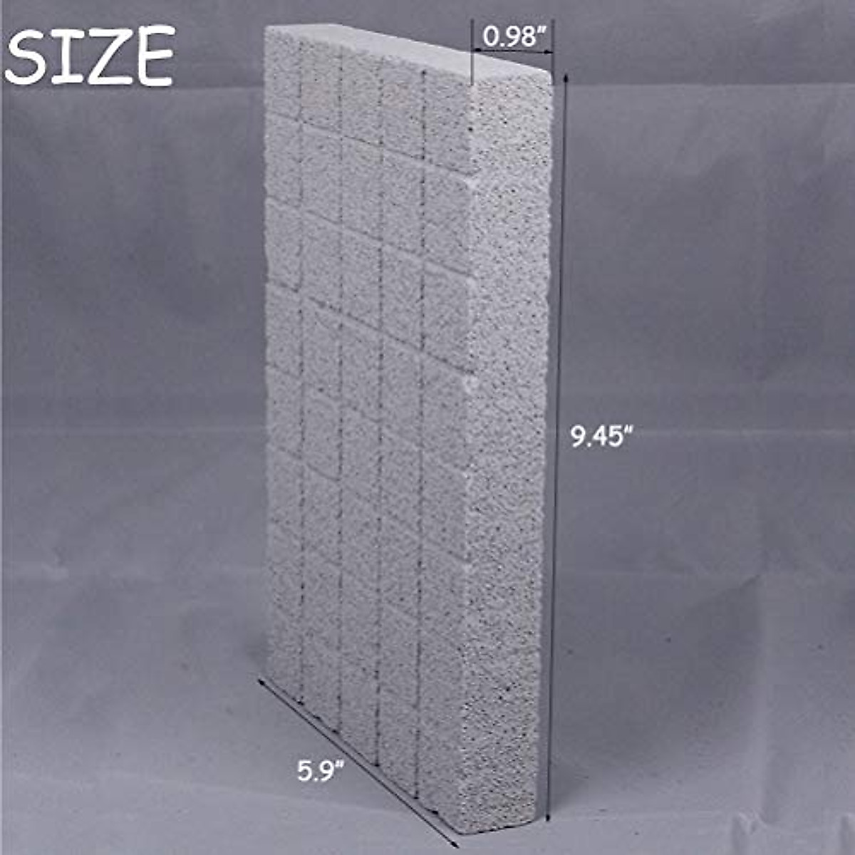 Hamiledyi Bunny Grinding Claw Pad Rabbit Lava Grinding Teeth Stone Hamster Chew Toy for Rat Gerbil Chinchilla Hedgehog Guinea Pig…