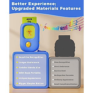 KOKODI Toddler Toys - Talking Flash Cards for Boys 2 3 4 5 Year Old Birthday Gifts, Autism Speech Therapy Toys for Autistic Children, Learning Toys with 224 Sight Words for Kids, Montessori Toys