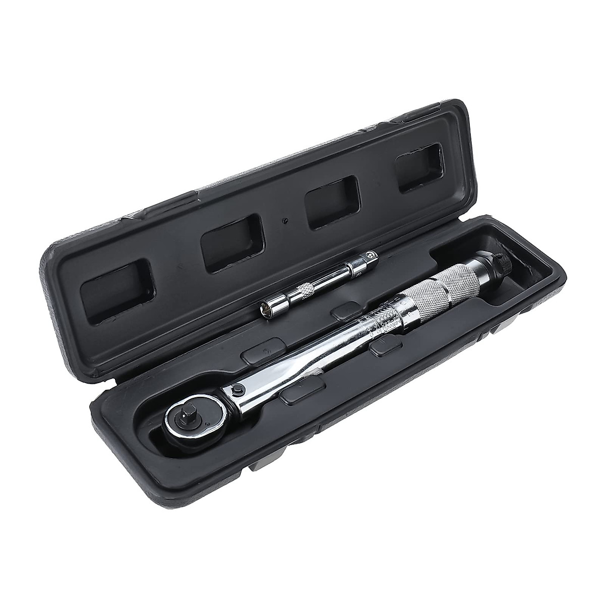 FreeTec 1/4" Drive Adjustable Click Torque Wrench 20-200 Inch-Pound
