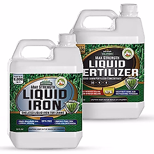 PetraTools Liquid Iron for Lawns (32oz) Liquid 16-4-8 Lawn (32oz)