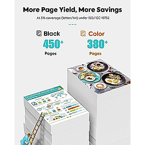 TESEN 275XL 276XL Remanufactured Ink Cartridge Replacement for Canon PG-275XL CL-276XL 275 276 XL Use with Canon PIXMA TS3500 TS3520 TS3522 TR4720 TR4722 TR4700 Printer (1 Black+1 Color Combo)
