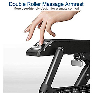 HOUKAI Household Stools Office Desk Chair Zero Gravity Patio Loungers Folding Camping Recliner Chair Sun Loungers Lawn Outdoor Office Beach Portable Garden Chair Supports 200Kg Black Very Practical