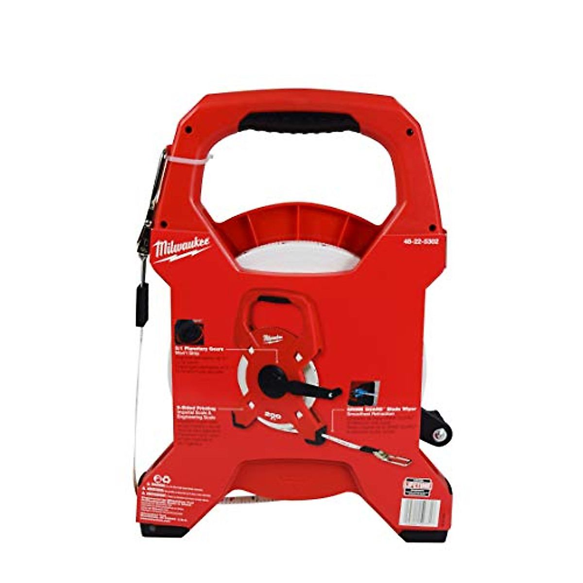 Milwaukee 48-22-5302 200FT Fiberglass Open Reel Long Tape