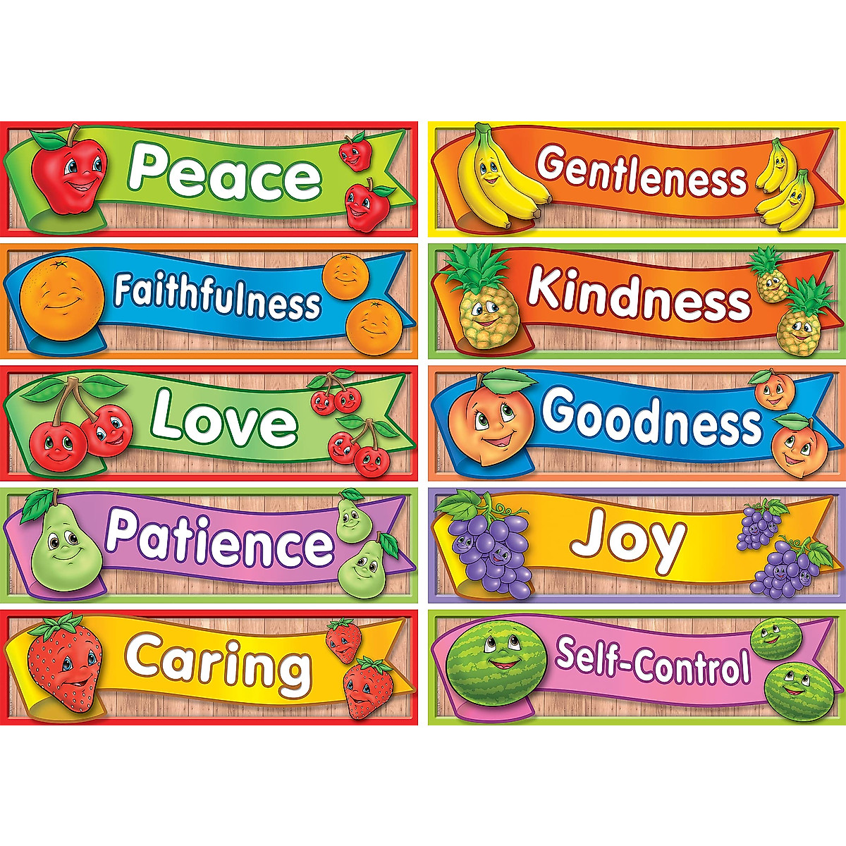 Teacher Created Resources Fruit of The Spirit Headliners (TCR7075)