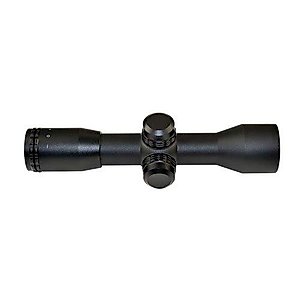 DB TAC INC 4X32 Compact Scope with Mil-Dot Reticle and 1" Picatinny Scope Rings