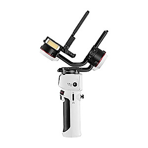 Zhi yun Crane M3 Combo, Handheld 3-Axis Gimbal Stabilizer Compatible w/ Mirrorless Camera Smartphone Action Cams,Tripod Phone Clip Included