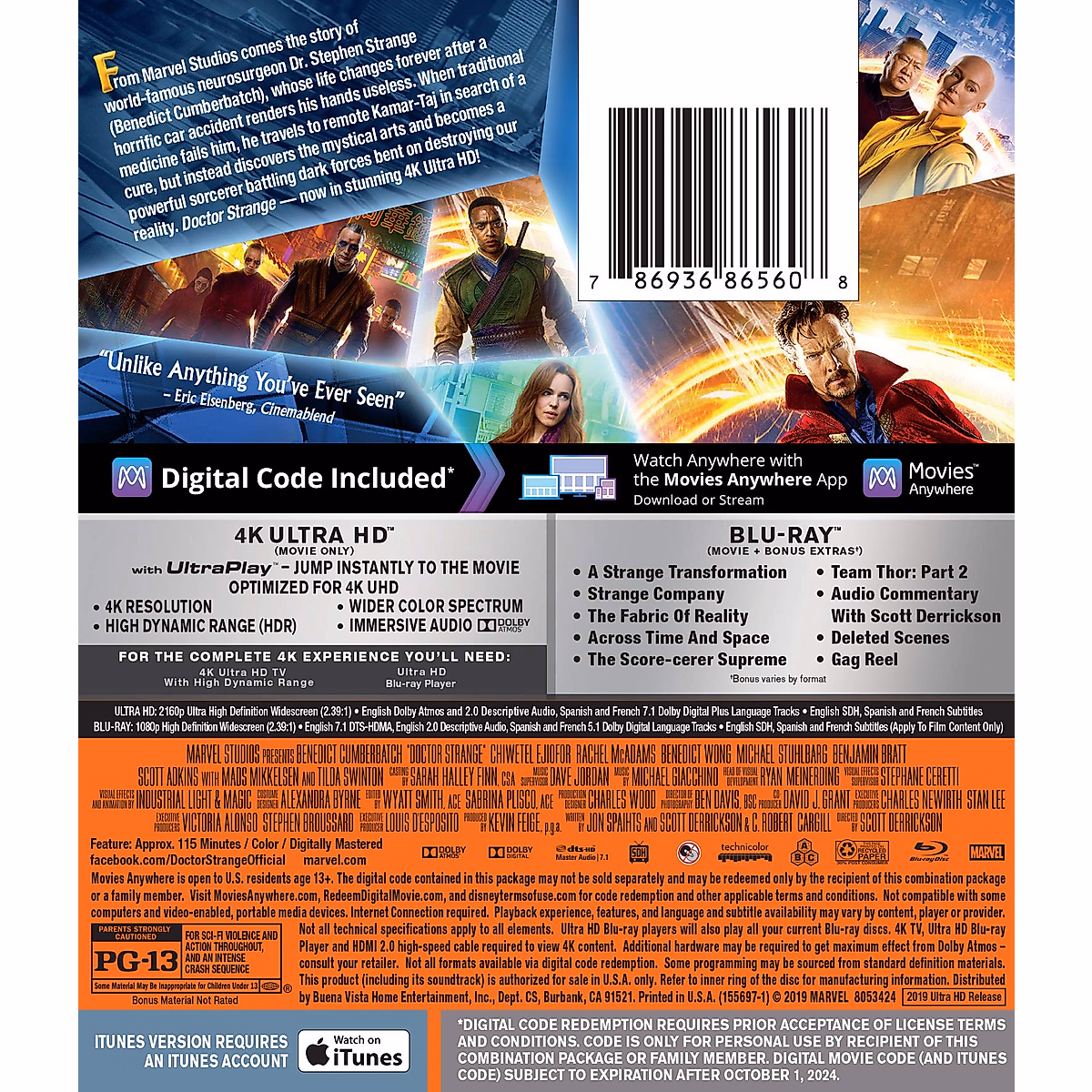 Dr. Strange [4K UHD]