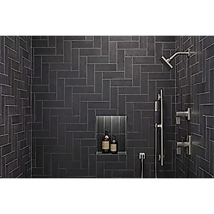 KOHLER Ts23501-4-Bn Parallel Rite-Temp Shower Valve Trim, Brushed Nickel