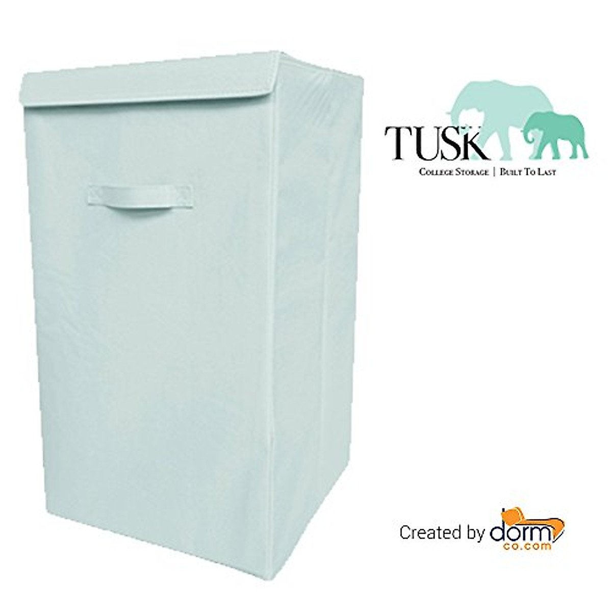 DormCo Folding Laundry Hamper - TUSK Storage - Mint