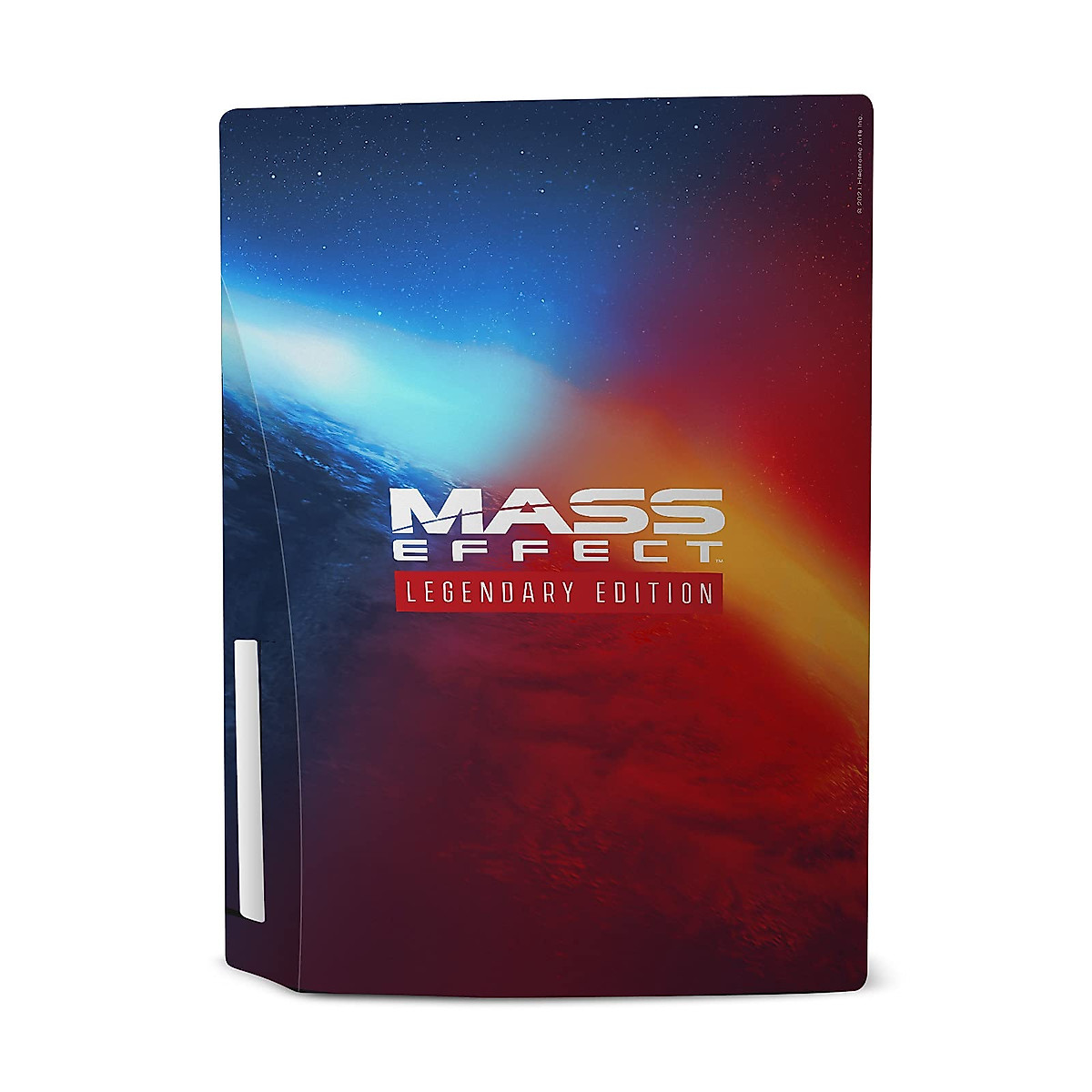 Head Case Designs Officially Licensed EA Bioware Mass Effect Logo Key Art Legendary Graphics Vinyl Faceplate Sticker Gaming Skin Decal Cover Compatible With Sony PlayStation 5 PS5 Disc Edition Console