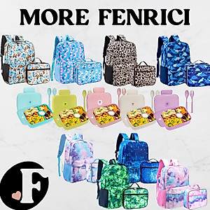 Fenrici Galaxy Backpack for Girls, Boys, Kids, Teens, Recycled School Bag With Padded Laptop Compartment, Ideal for Everyday Use and Travel - 17 Inches, Galaxy Purple