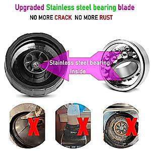 [Upgrade] 6-Fins Female Ninja Blender Blade Replacement Parts Compatible with Auto iQ Blenders. [4Inch Female Fins ONLY]