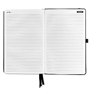 Mountain Daily Planner® Classic – Undated Daily Weekly Gratitude Journal, Monthly Calendar. Achieve Goals, Increase Productivity, Boost Happiness in 2023, 2024. Hardcover. Pen Holder. 6 Months (Black)