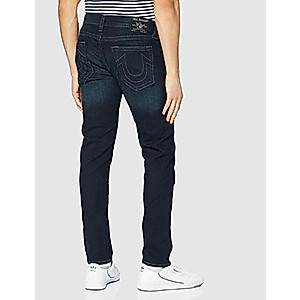 True Religion mens Rocco Low Rise Skinny Fit Jeans, Last Call, 36W x 34L US
