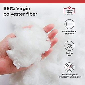 Trendy Home 12x20 Throw Pillow Insert with Extra Removable Satin Pillow Case, Cushion Sham Stuffer Lumbar Support Decorative Home Outdoor Pillow Filler (AquaBlue)