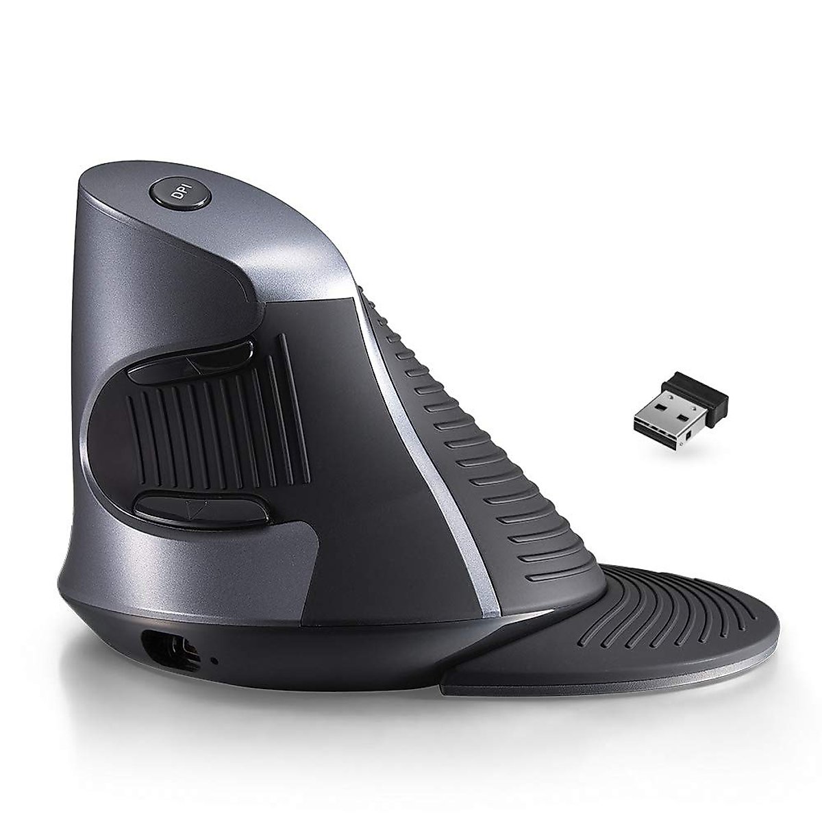 DeLUX Wireless Ergo Keyboard with Backlit GM902PRO and Vertical Mouse M618GGX