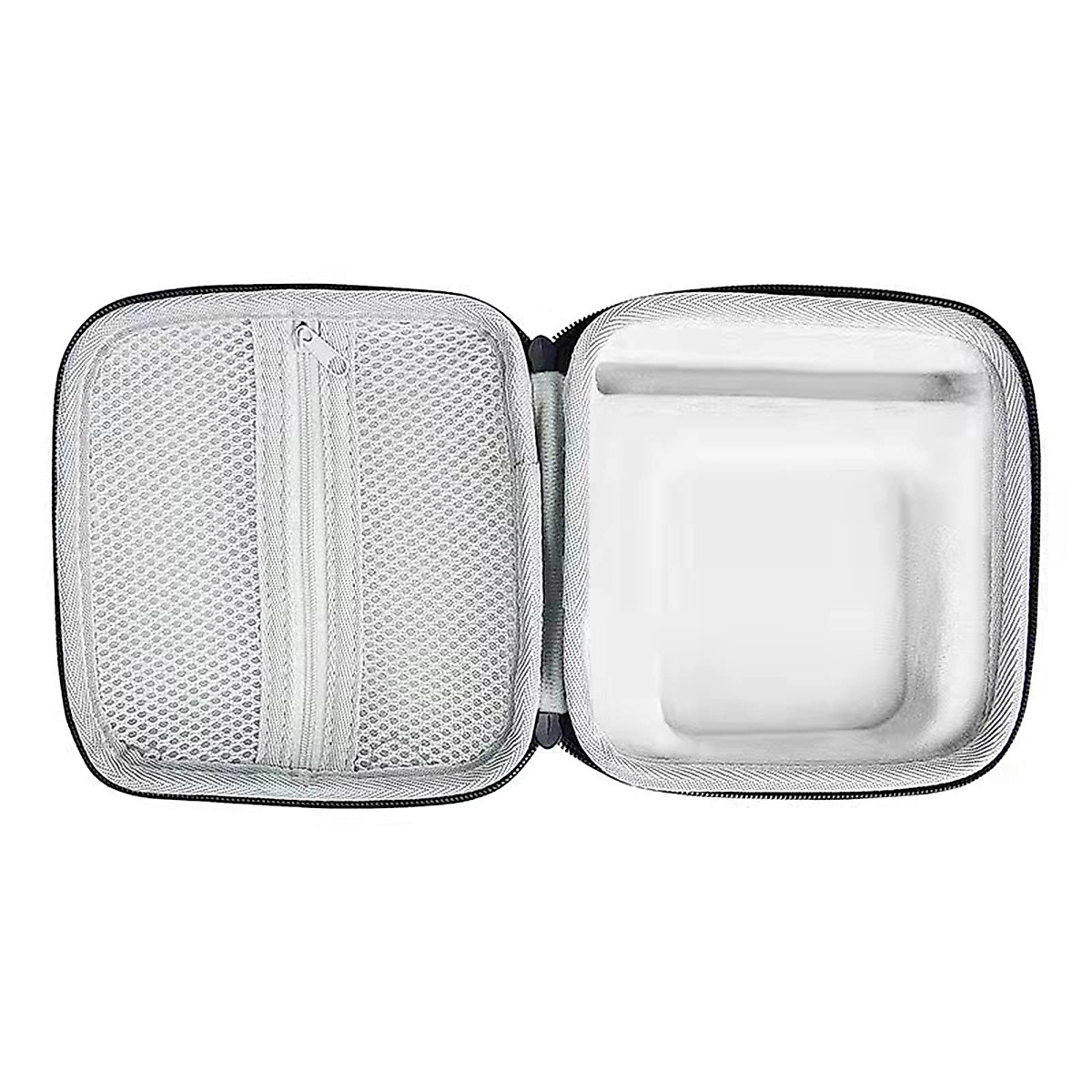 Hard Case for Apple TV 4K (2nd & 1st Gen) / Apple TV HD, Portable Travel Case Shockproof Anti Slip Protective Cover for 2021 Apple TV 4K / HD 4th Generation (Black)