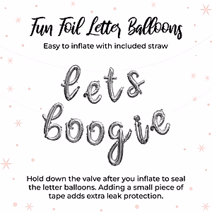 Let's Boogie Groovy Party Decorations Kit [95 Piece Set]- 70s Party Decorations, Hippie Party Decorations All-in-One Kit, Groovy Decor for Retro Birthday, Flower Power Party Decorations