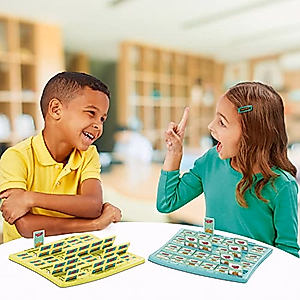 Winning Moves Animal Crossing Guess Who? Board Game, Play with Tom Nook, Margie, Harvey and Daisy Mae Asking yes and no Questions to Reveal Your Opponents Mystery Character, Gift for Ages 4 Plus