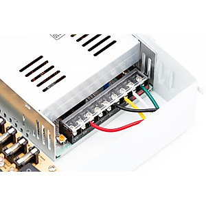 Ares Vision 18 Channel/Port 30 AMPS, 12V DC Power Supply Box, Individually Fused for CCTV, LED, and All 12v DC Devices. (18CH 30 AMP)