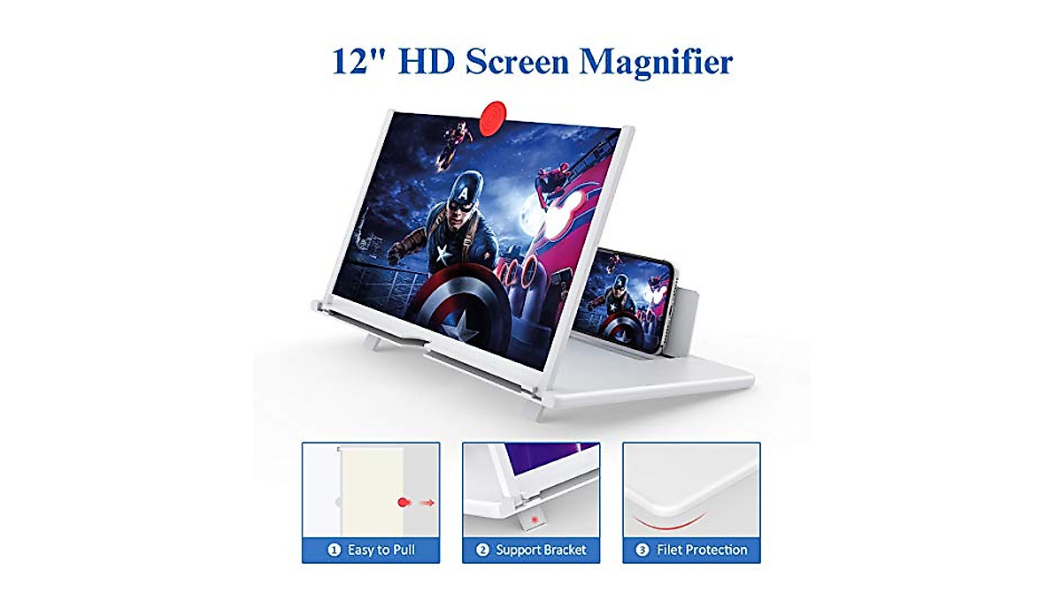 12" Screen Magnifier - Enhance Your Mobile Viewing