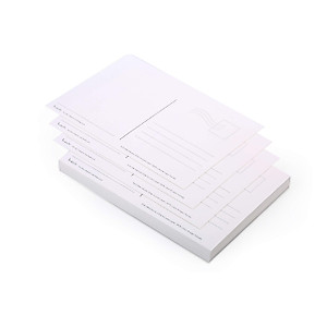 ETCHR Watercolor Postcards - Hot Press - Professional Artist Grade 100% Cotton Watercolor Cards for Mixed Media - 100 Hot Press Watercolor Paper Postcards - Vegan-Friendly