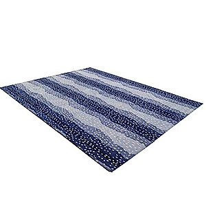 Sam Art Rugs Antelope Animal Traditional Persian 100% Wool Rug & Carpet Hand Tufted (9x12)