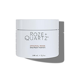 Roze + Quartz® Original Hair Mask • Deep Conditioning Hair Treatment for Dry Damaged Hair (8 Fl Oz)