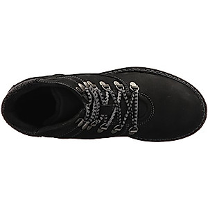 Bos. & Co. Women's Hartney Hiking Boot, Black Nubuck/Boil Wool, 36 M EU (5.5-6 US)