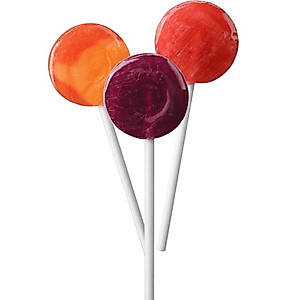 YumEarth Organic Fruit Flavored Vitamin C Pops Variety Pack, 40 Lollipops, Allergy Friendly, Gluten Free, Non-GMO, Vegan, No Artificial Flavors or Dyes
