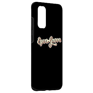 Galaxy S20 Eyers Grove TShirt Retro Art Baseball Font Vintage Case