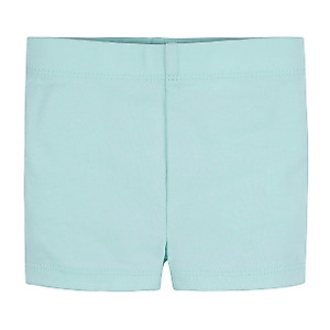 Gerber Baby Girls' 3-Pack Pull-On Bike Shorts, Black Gray Pink, 18 Months