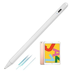 Electronic Stylus Pen for Samsung Galaxy Tablet Tab A, Active Digital Pencil with 1.5mm Ultra Fine Tip Stylus Pen for Samsung Galaxy Tablet Tab A Pencil, Good at Notes,White