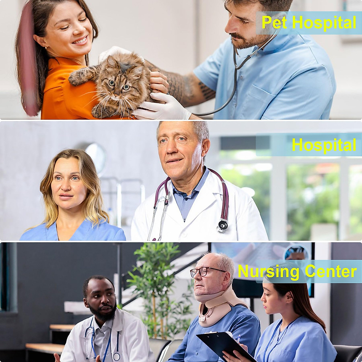 RAIALL Nurse Fanny Pack, Nurse Tool Belt with Medical Gear Pockets, Tape Holder, Nurse Waist Pouch Organizer with Utility Storage for Stethoscopes, Bandage Scissors and Other Emergency Supplies, Black